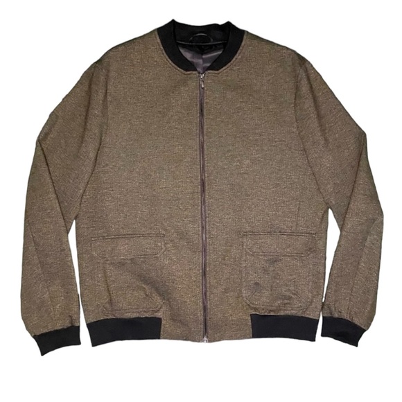 Topman | Jackets & Coats | Topman Textured Zip Bomber Jacket Coat 46 ...
